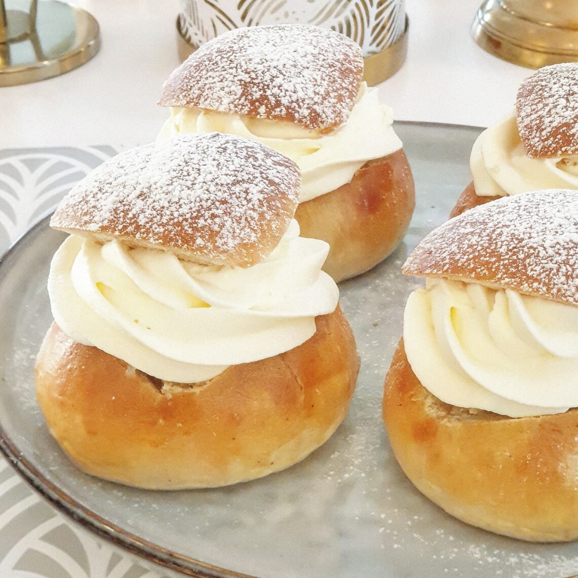 Supermini Semlor med chokladgrädde & Nutella – FANNIES FIKA